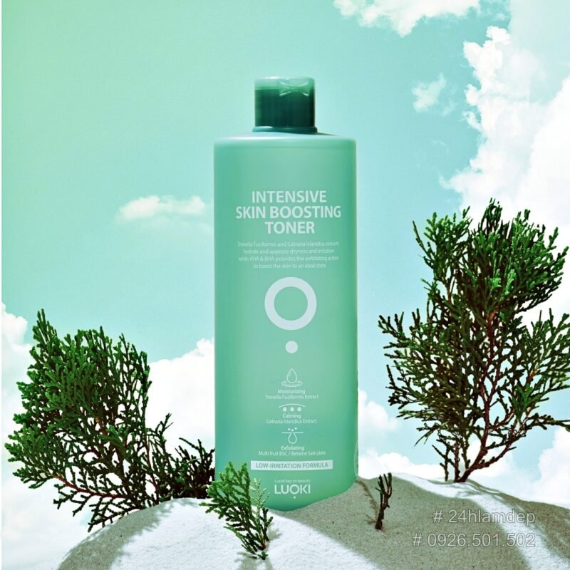 Toner làm sạch sâu, dịu da LUOKI Intensive Boosting Toner